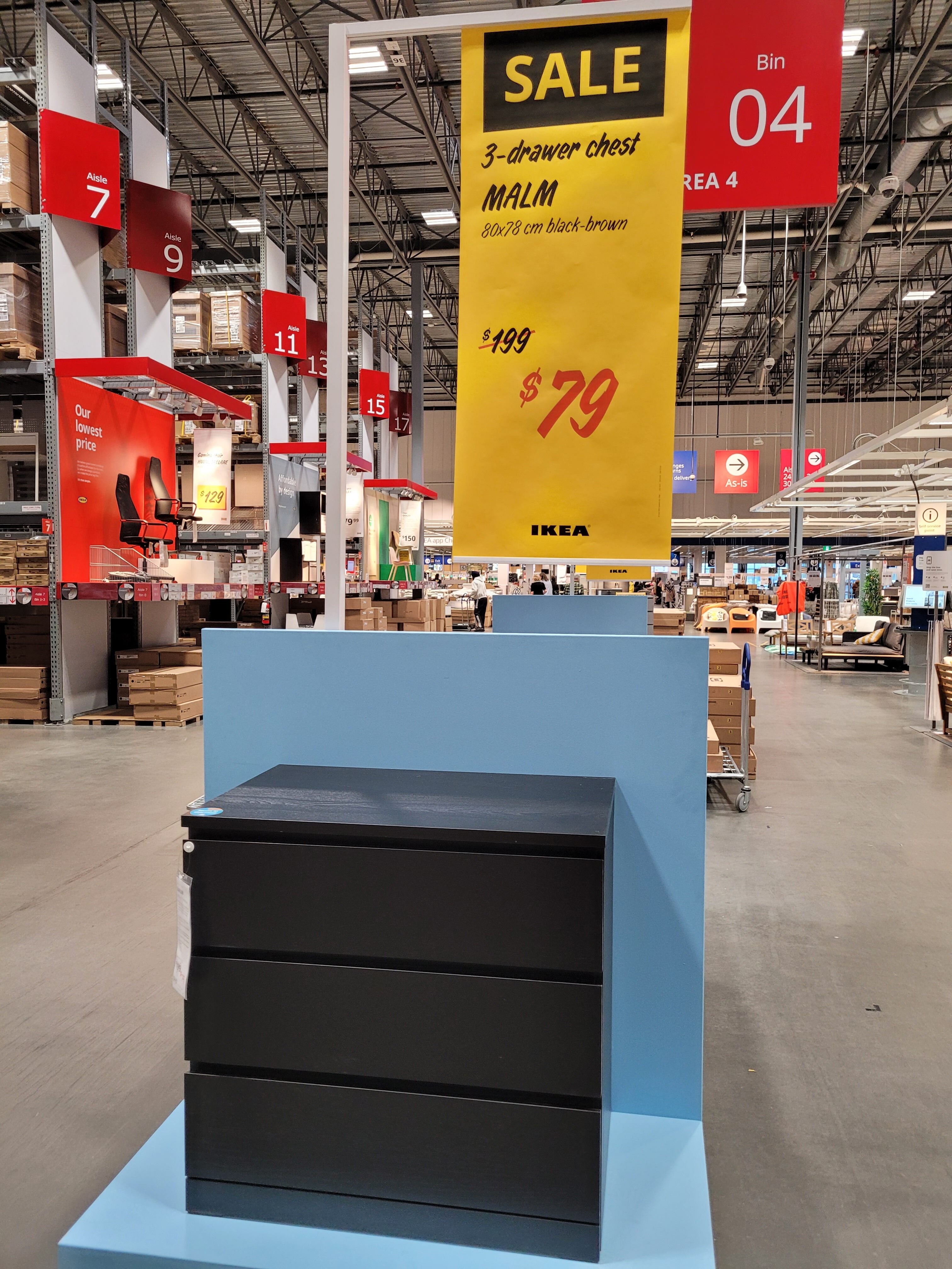 [IKEA] [YMMV] In store only Coquitlam - IKEA MALM 4 drawer chest $99 3 ...
