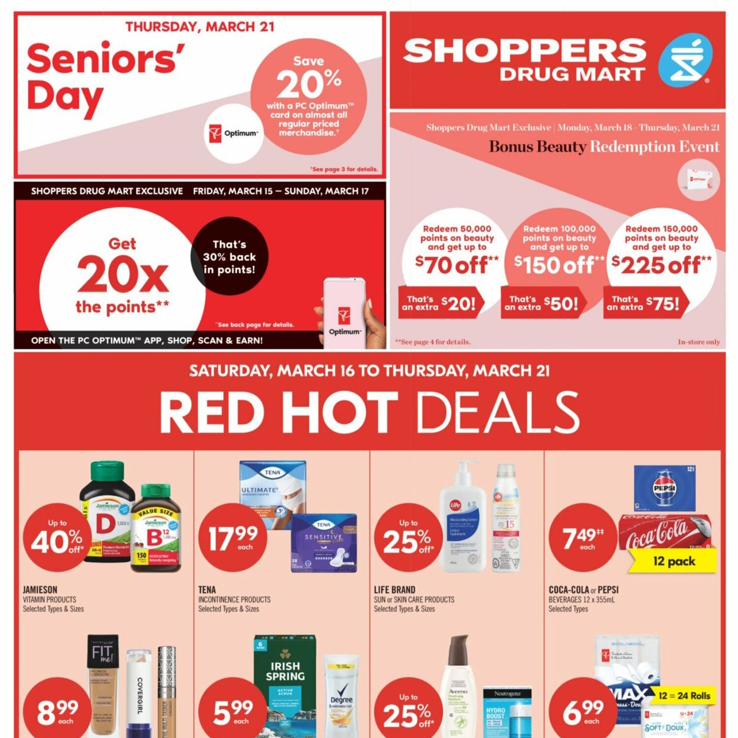 Shoppers Drug Mart Weekly Flyer - Weekly Savings (SK) - Mar 16 – 21 ...