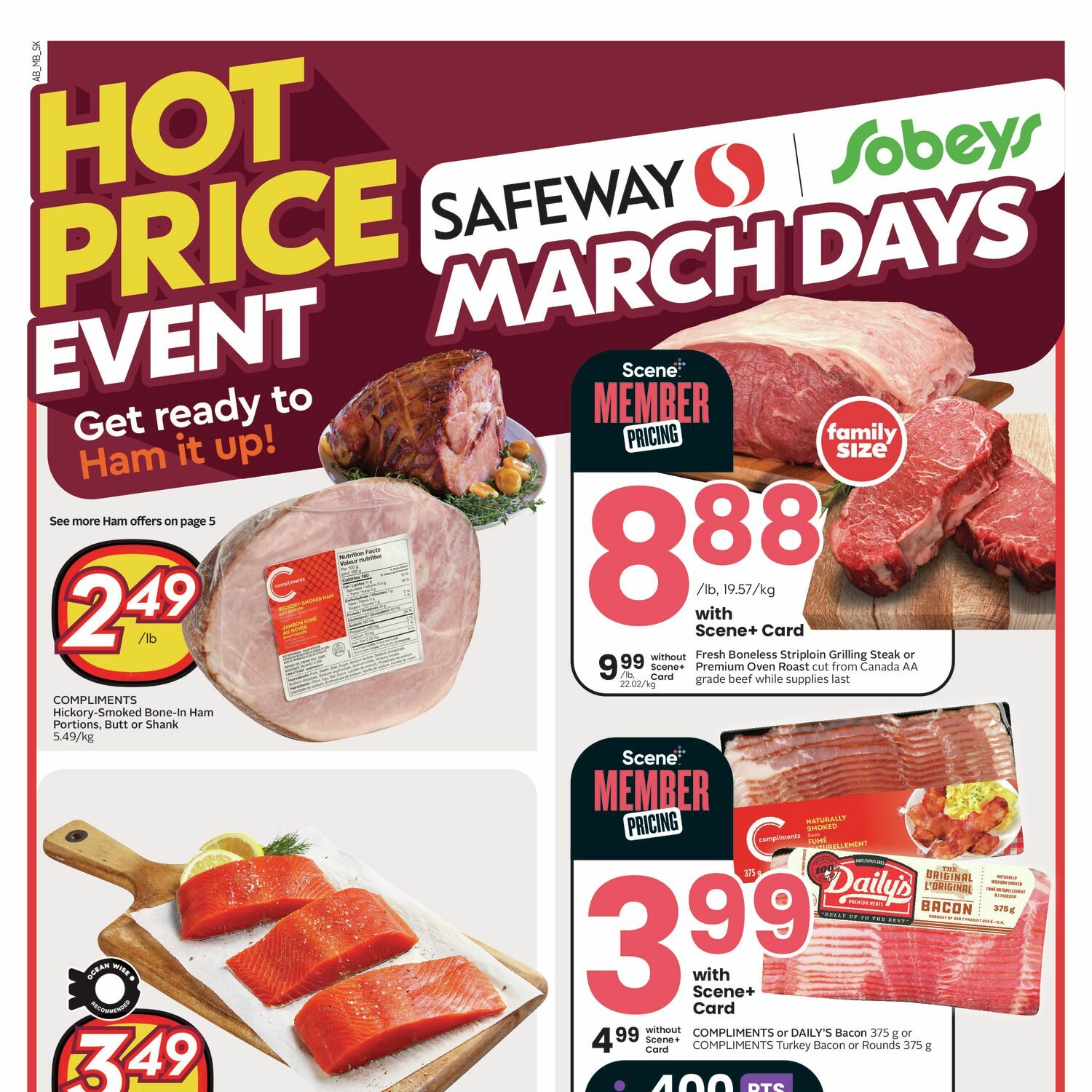 Safeway Weekly Flyer - Weekly Savings - Hot Price Event (AB, SK & MB ...