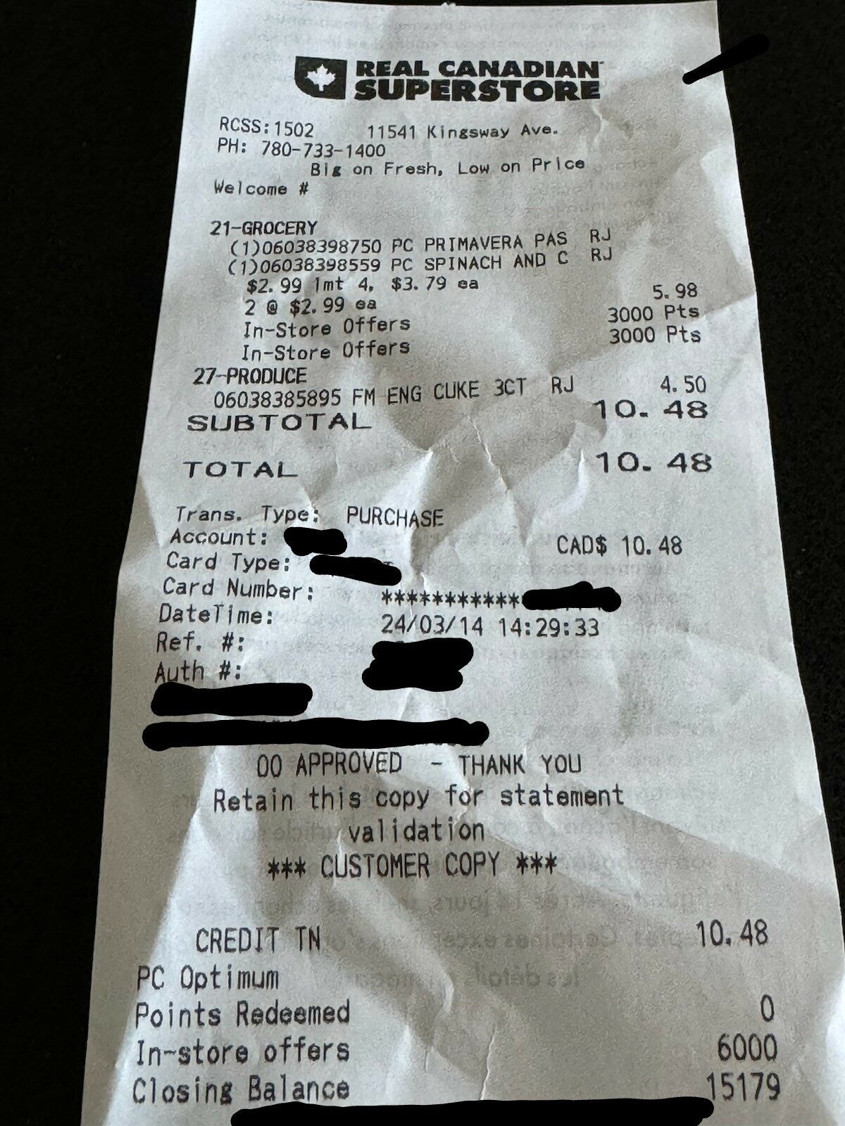 [Real Canadian Superstore] [West] PC or PC Blue Menu Alferdo Pasta ...