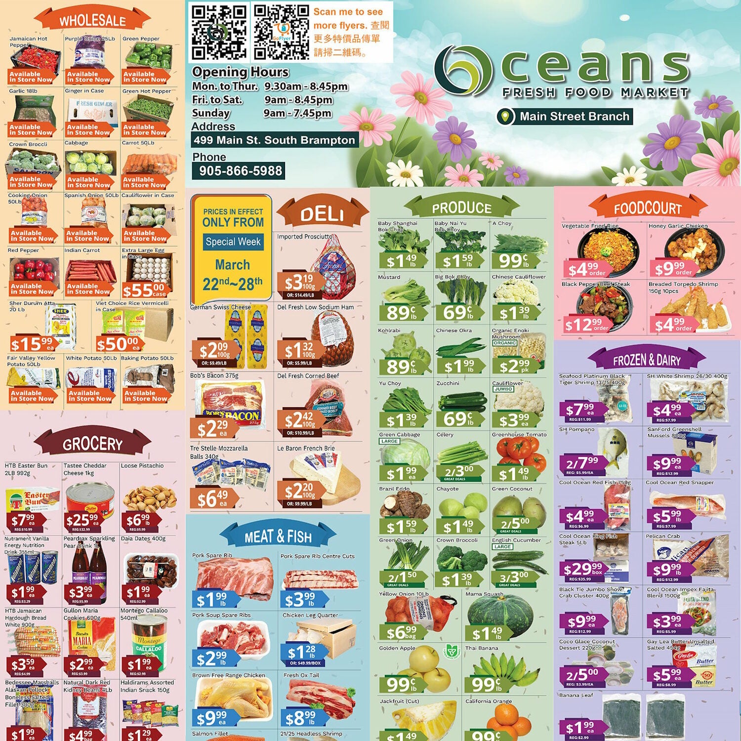 Oceans Fresh Food Market Weekly Flyer - Main St. Store Only - Weekly ...
