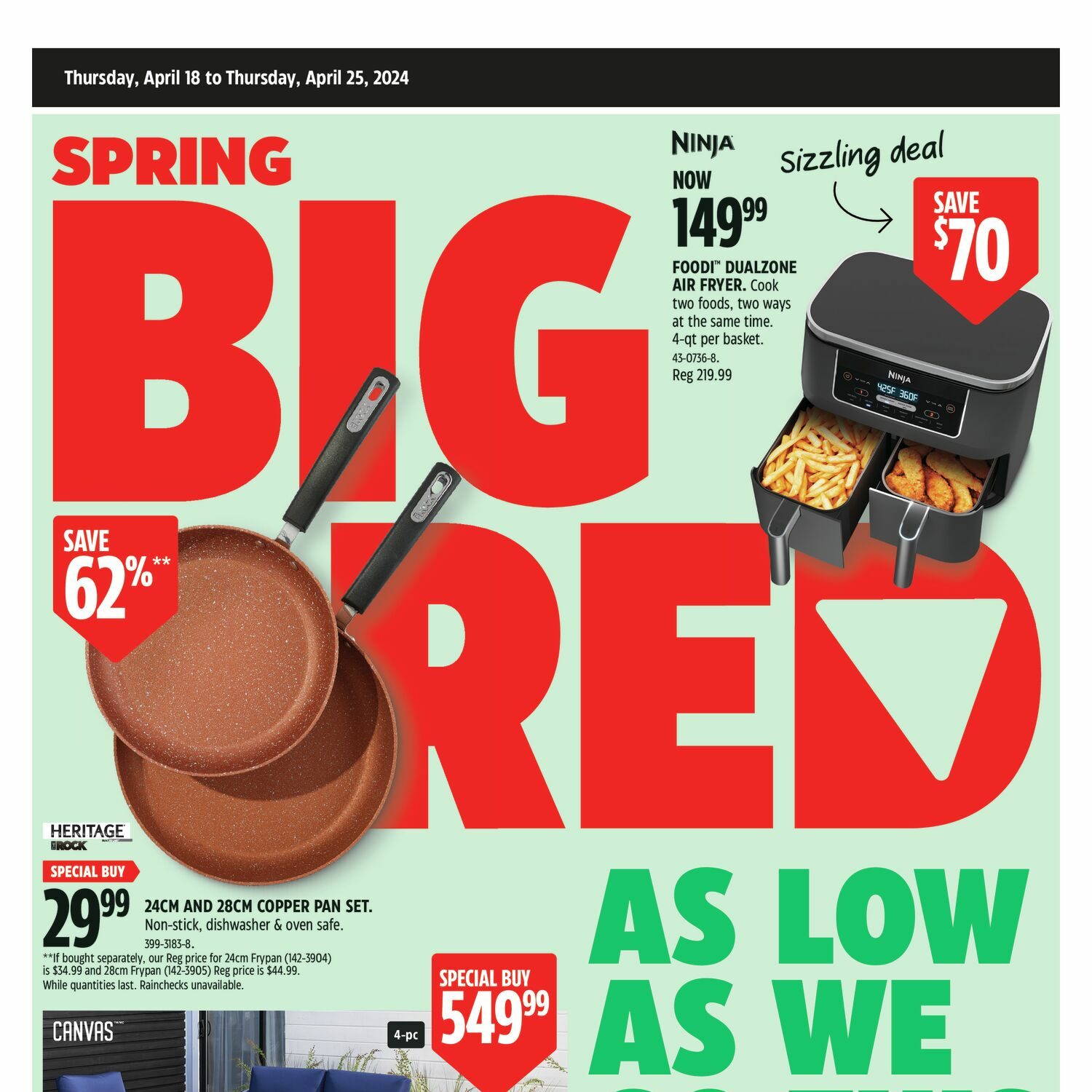 Canadian Tire Weekly Flyer - Spring Big Red Event (NB) - Apr 18 – 25 ...