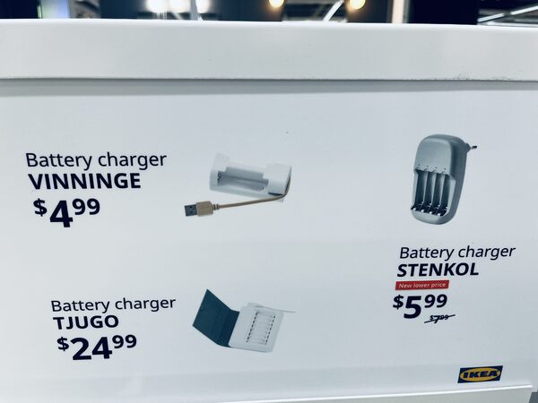 [IKEA] IKEA rechargeable batteries and chargers on sale - RedFlagDeals ...