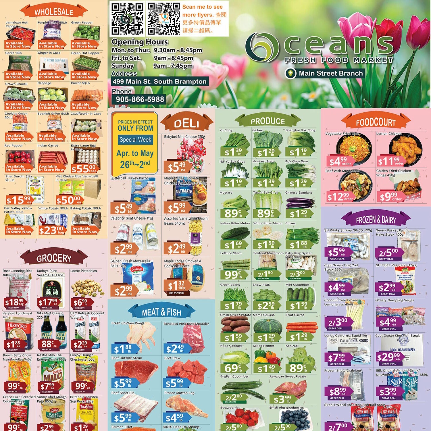 Oceans Fresh Food Market Weekly Flyer - West Dr. Store Only - Weekly ...