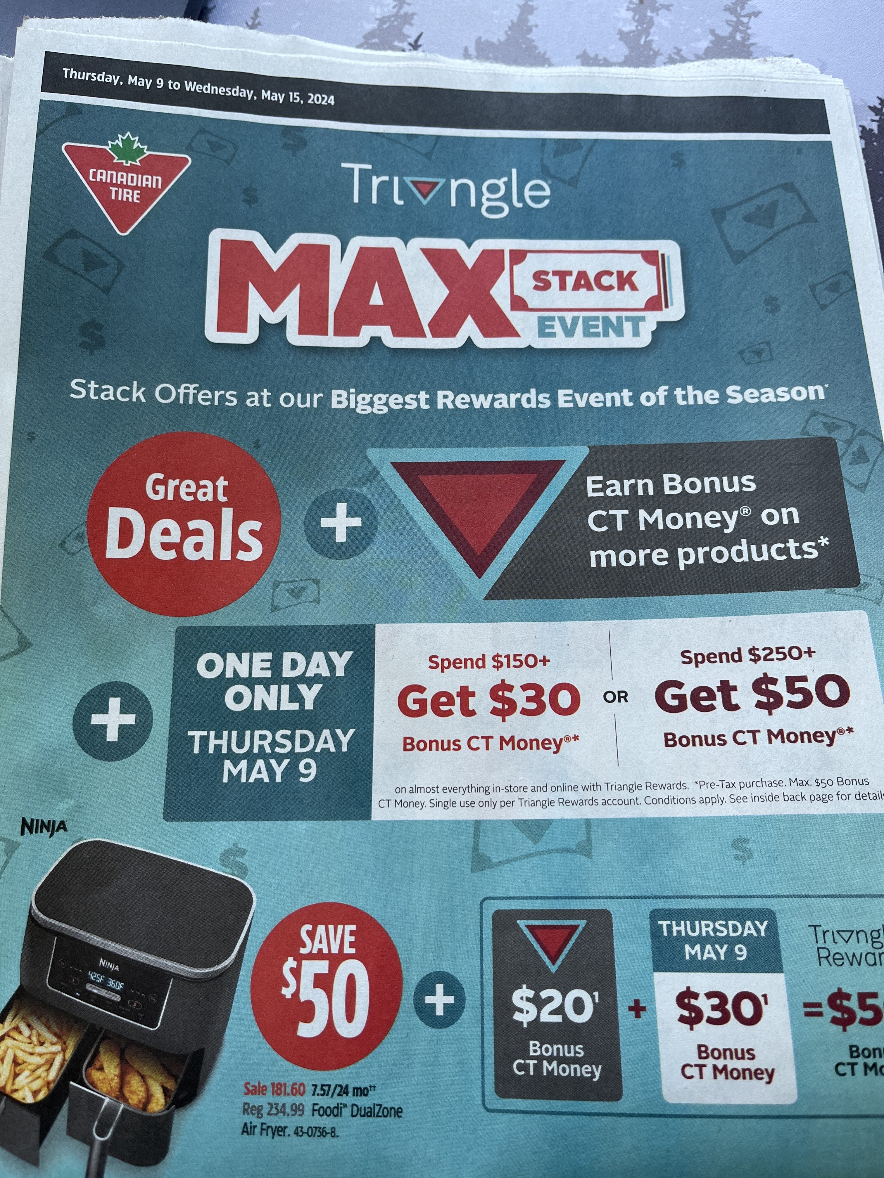 [Canadian Tire] Canadian Tire - Spend $150+ get $30 or spend $250+ get ...