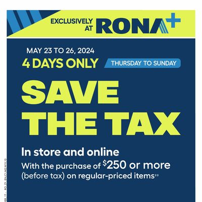 Rona Coupons, Flyers & Deals in Canada - RedFlagDeals.com