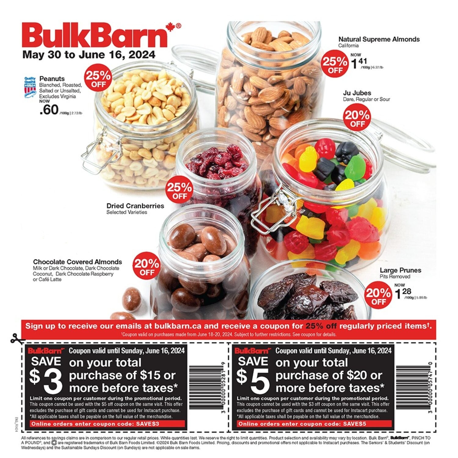 Bulk Barn Weekly Flyer - Weekly Deals - May 30 – Jun 16 - RedFlagDeals.com