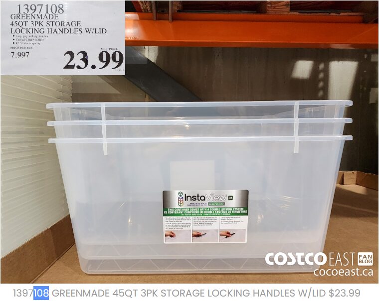 Large clear boxes from Costco? - RedFlagDeals.com Forums