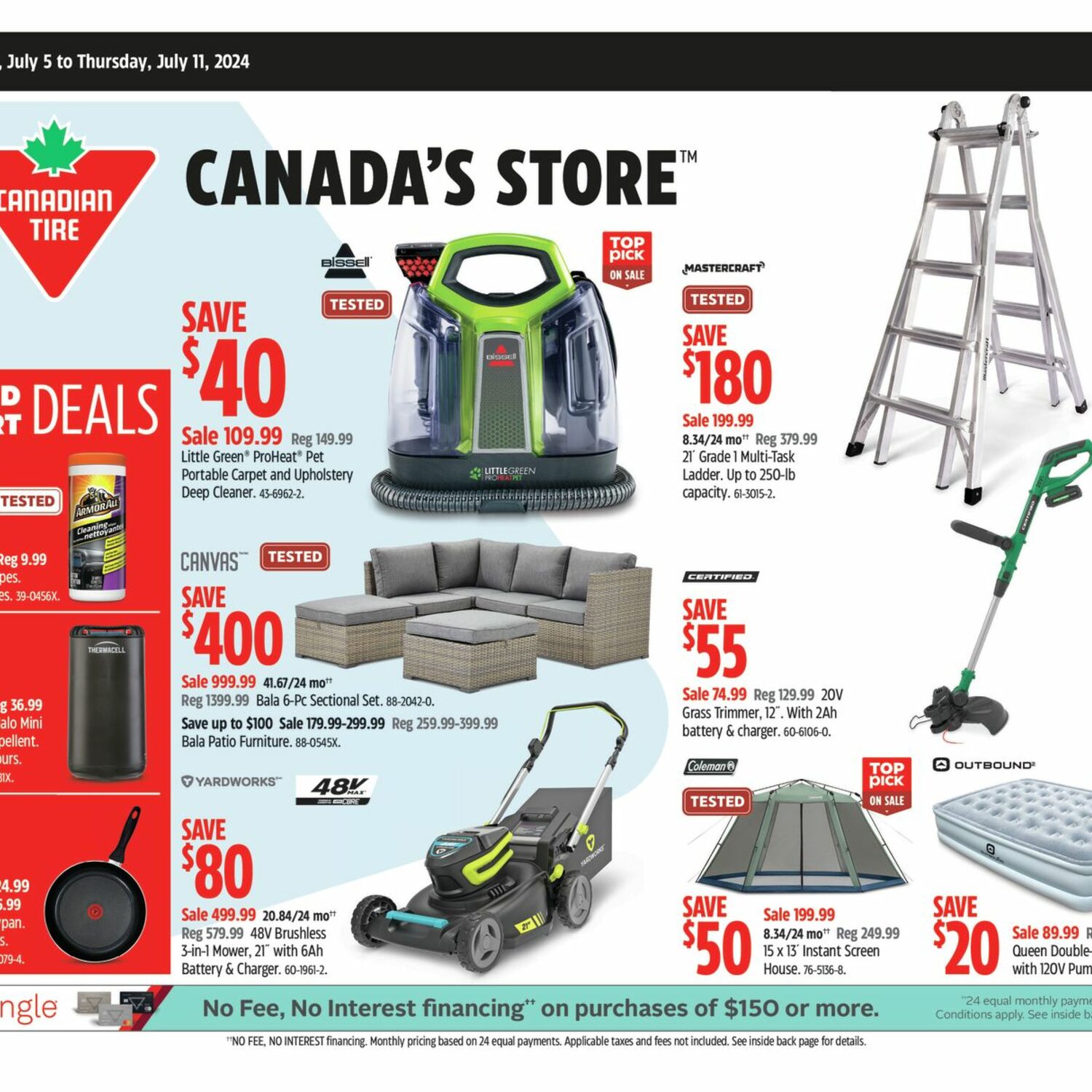 Canadian Tire Weekly Flyer - Weekly Deals - Canada's Store (NB) - Jul 5 ...