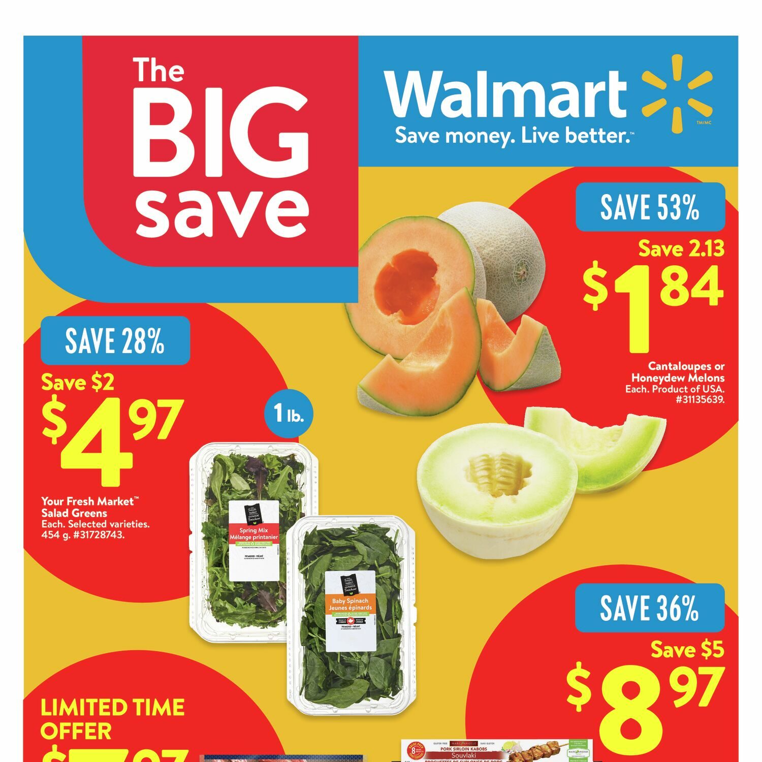 Walmart Weekly Flyer - Weekly Savings - The Big Save (ON) - Jul 4 – 10 ...