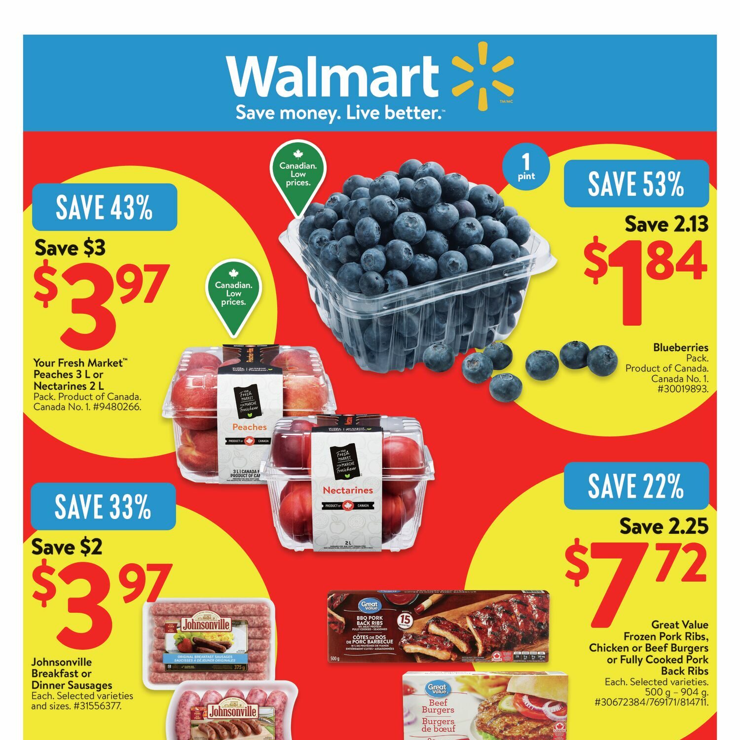 Walmart Weekly Flyer - Weekly Savings (NS) - Aug 1 – 7 - RedFlagDeals.com