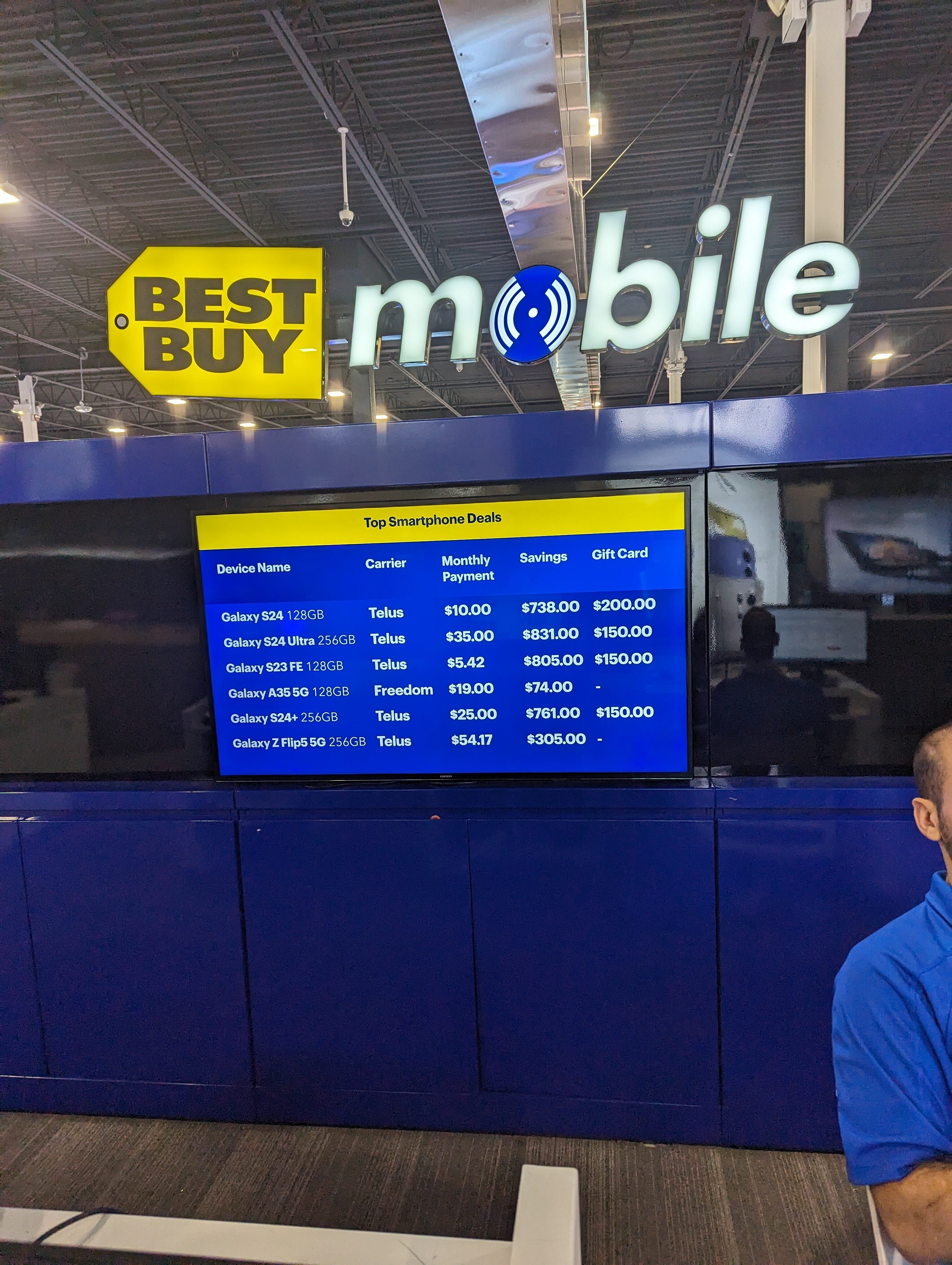 [Best Buy] Promo on mobile phones at Best Buy - $100-200 gift cards ...