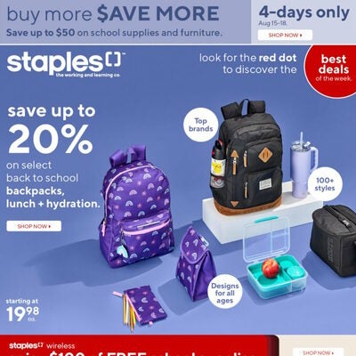 Staples Coupons, Flyers & Deals in Canada - RedFlagDeals.com