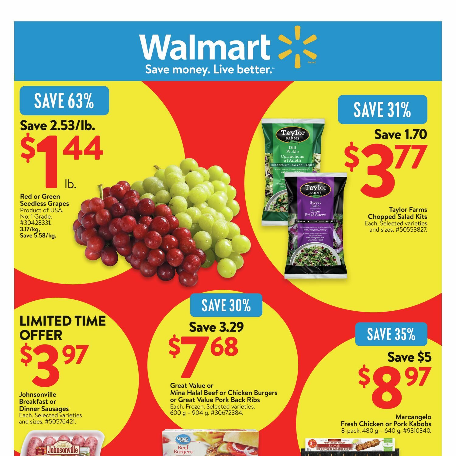 Walmart Weekly Flyer - Weekly Savings (ON) - Aug 29 – Sep 4 ...