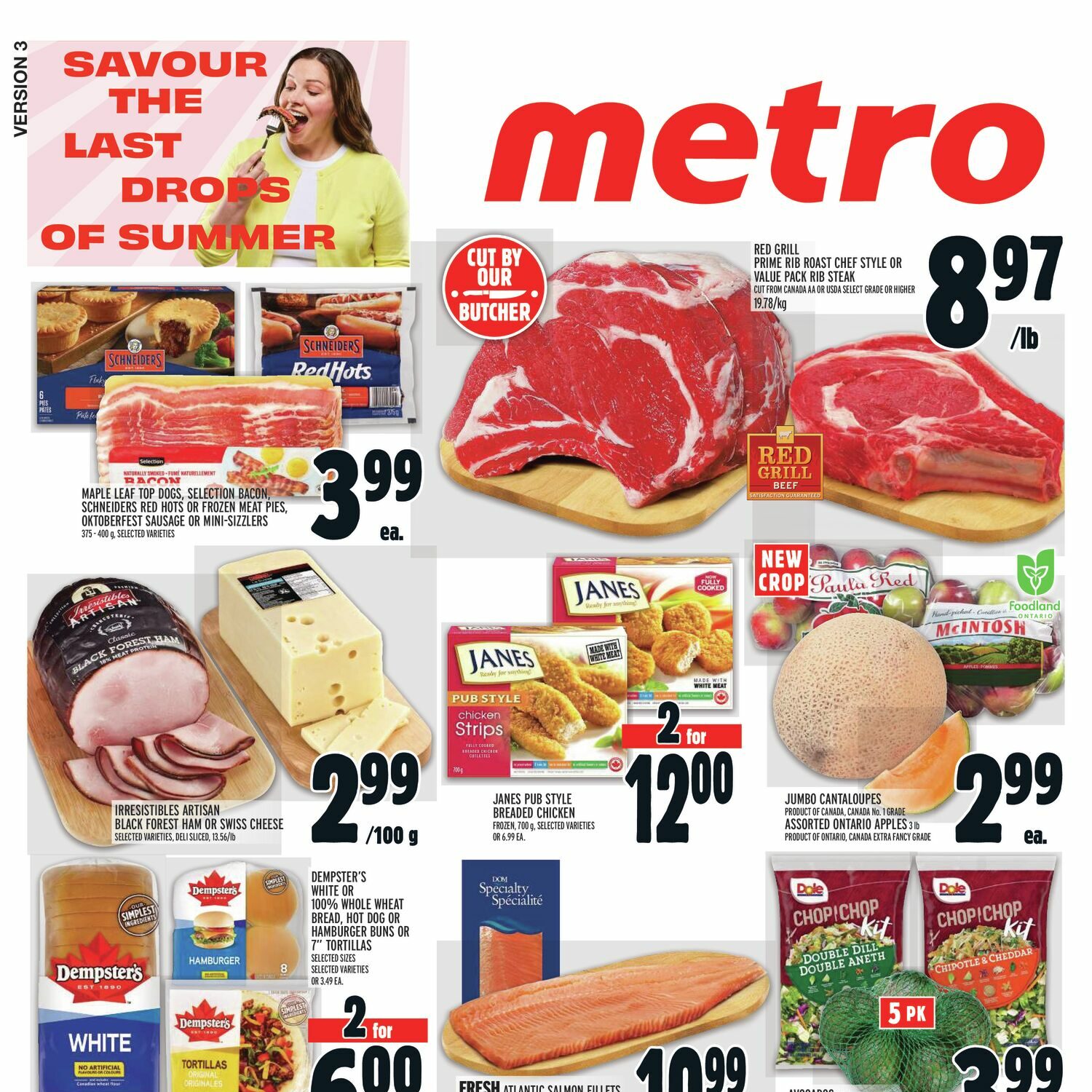 Metro Weekly Flyer - Weekly Savings (Brampton, Hamilton - ON) - Aug 29 ...