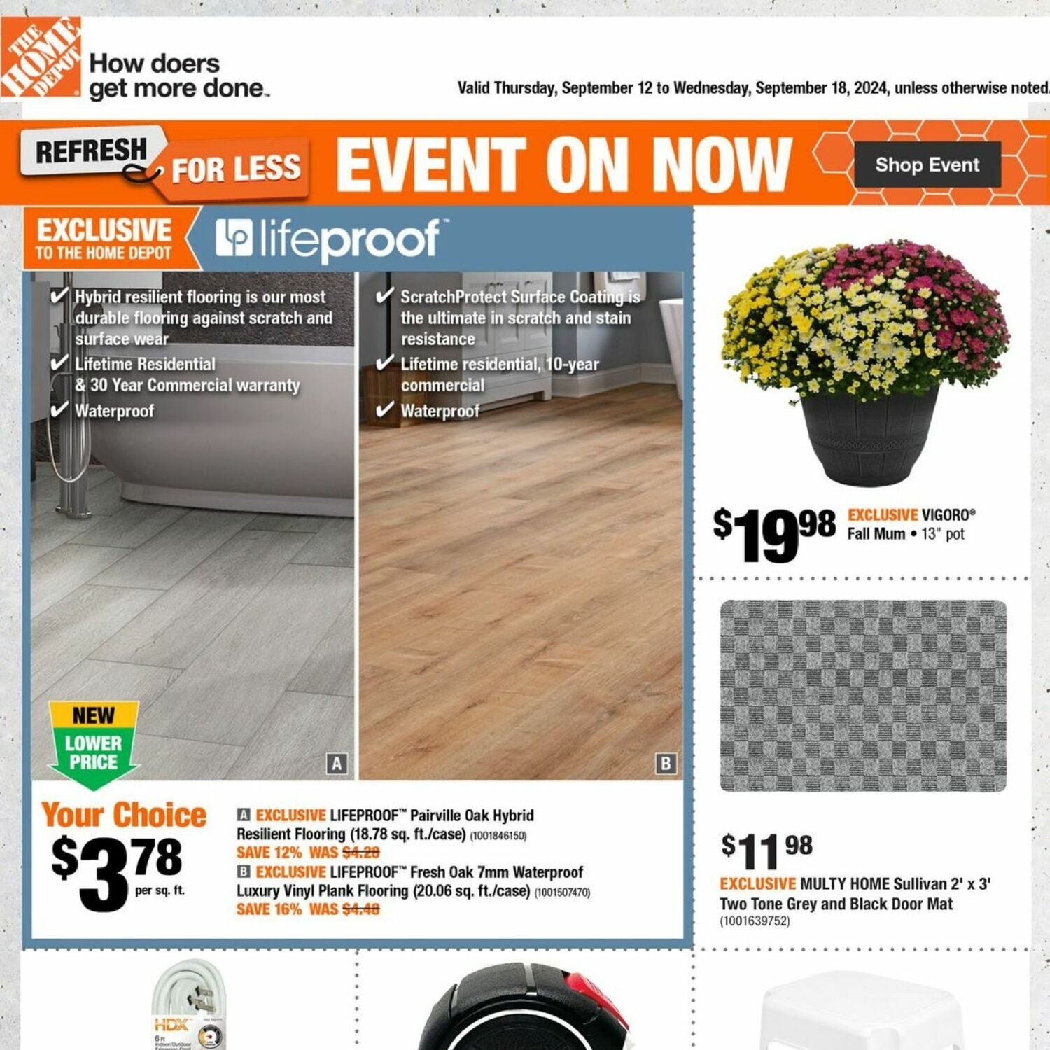 Home Depot Weekly Flyer - Weekly Deals - Refresh For Less Event (BC ...