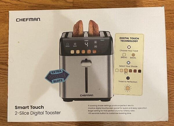 [Costco] Chefman Smart Touch 2 slice toaster $34.99 (YMMV ...