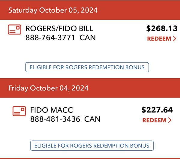 Rogers Bank credit cards - up to 3% cash back on everything - Page 661 ...
