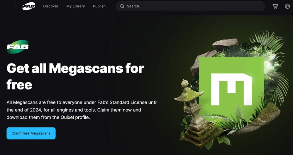 [Fab.com] [Quixel.com] Quixel Megascans library (18K+ assets for game ...