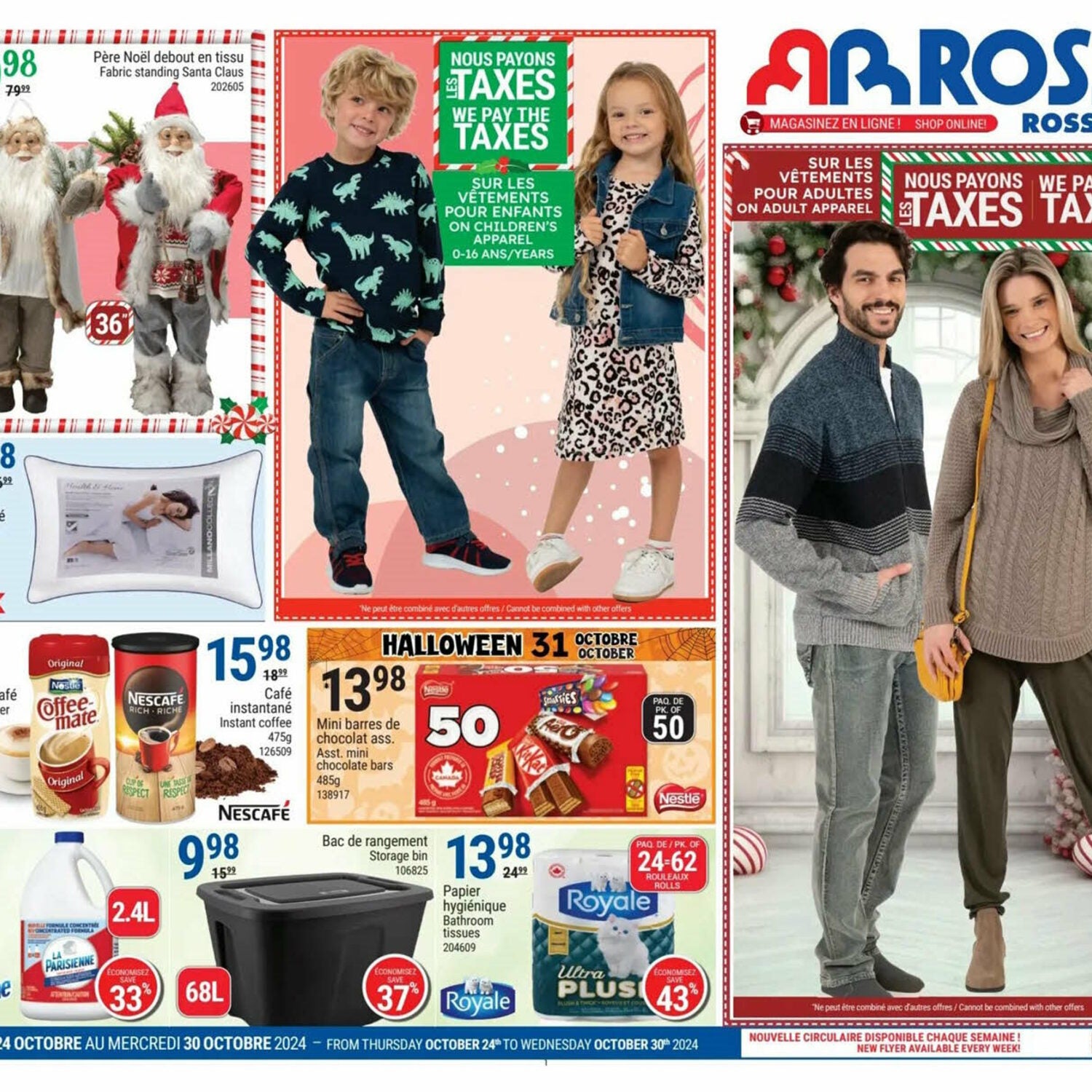 Rossy Weekly Flyer - Weekly Deals (QC) - Oct 24 – 30 - RedFlagDeals.com