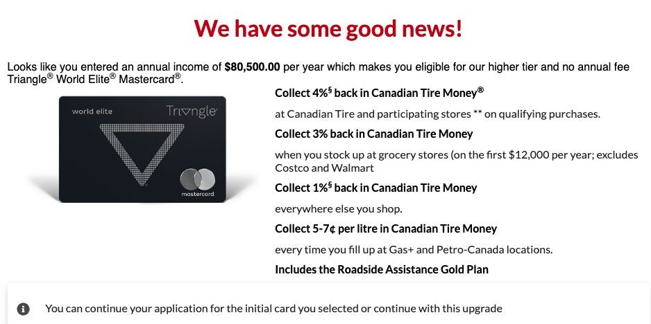 [Canadian Tire] $150 Canadian Tire CT Money sign up bonus for Triangle ...