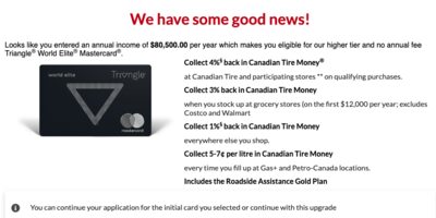 [Canadian Tire] $150 Canadian Tire CT Money sign up bonus for Triangle ...