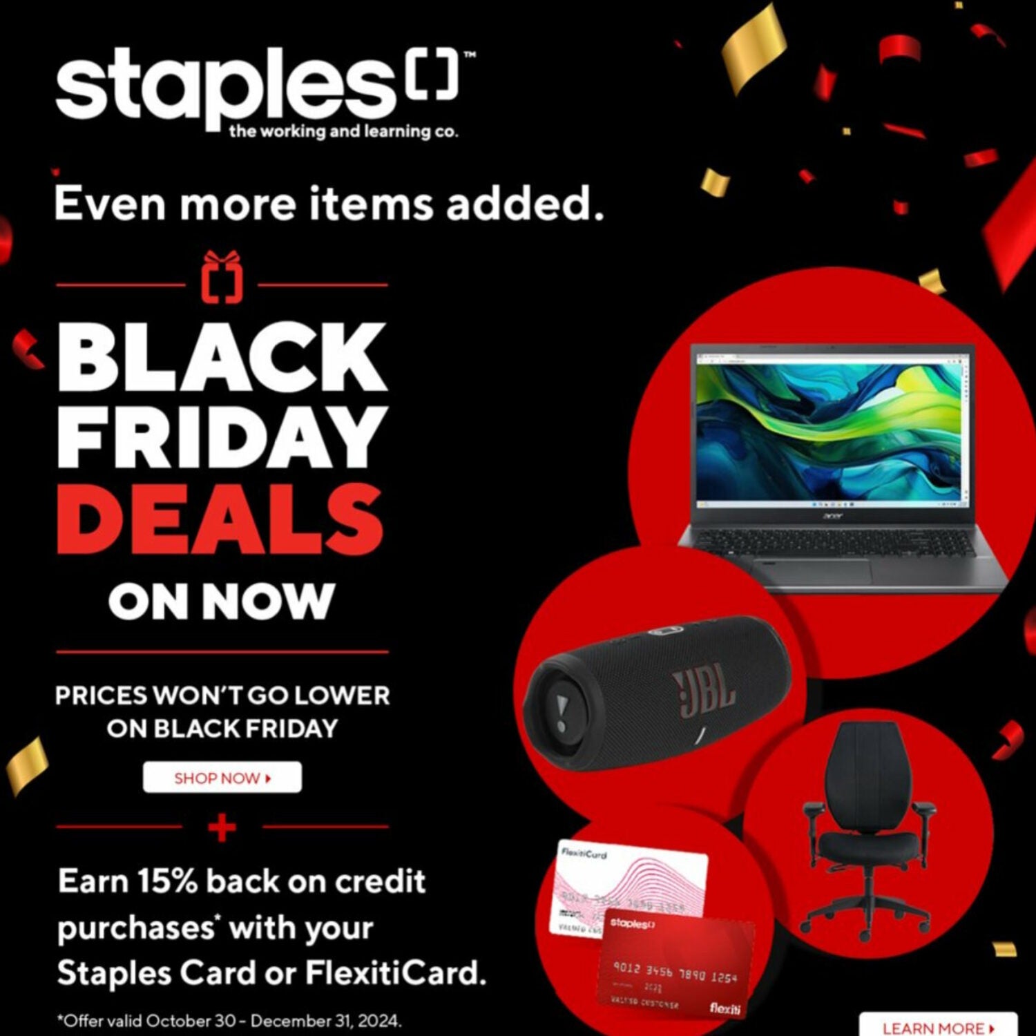 Staples Weekly Flyer - Weekly Deals - Black Friday Deals - Nov 13 – 19 ...