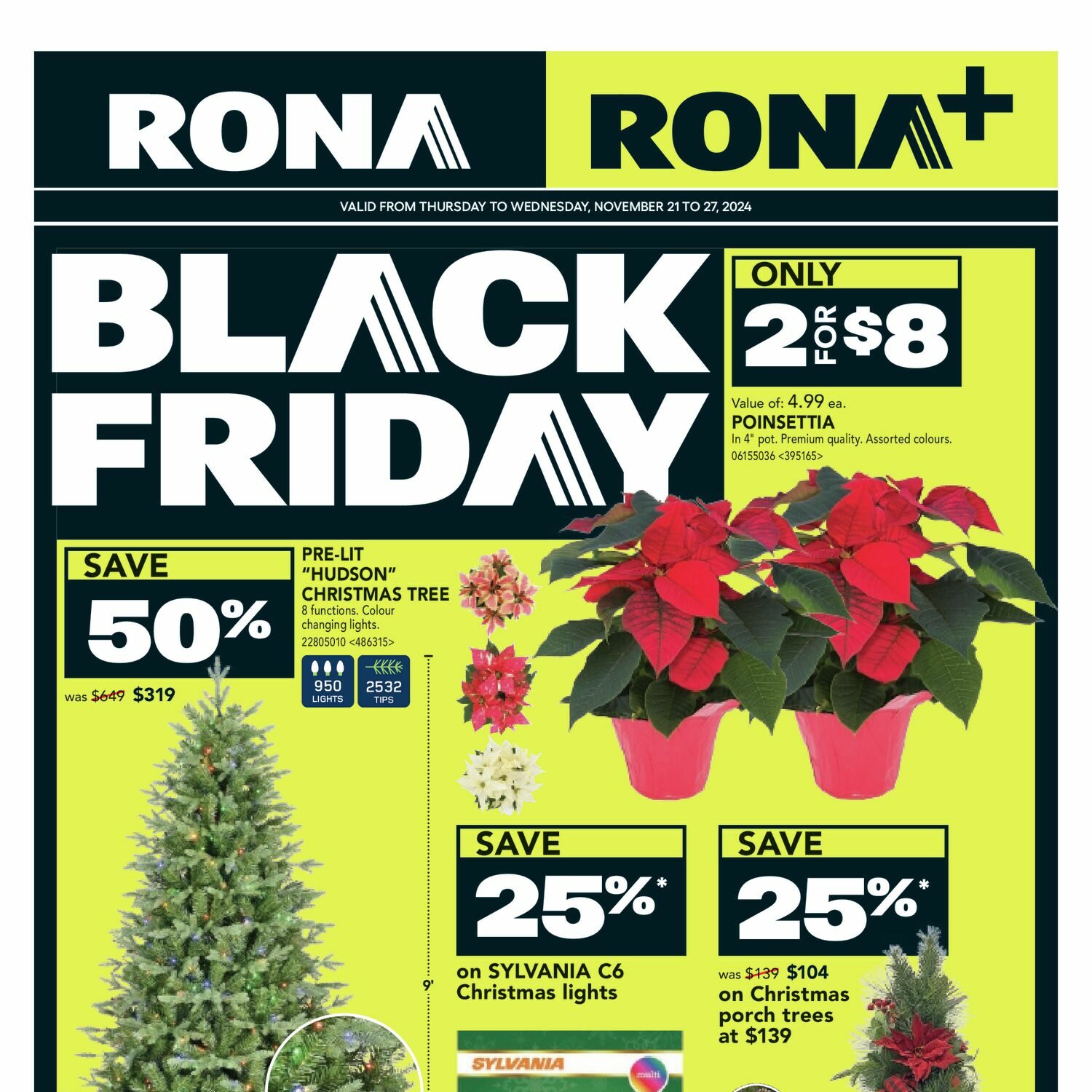 Rona Weekly Flyer - Weekly Deals - Black Friday Event (ON) - Nov 21 ...