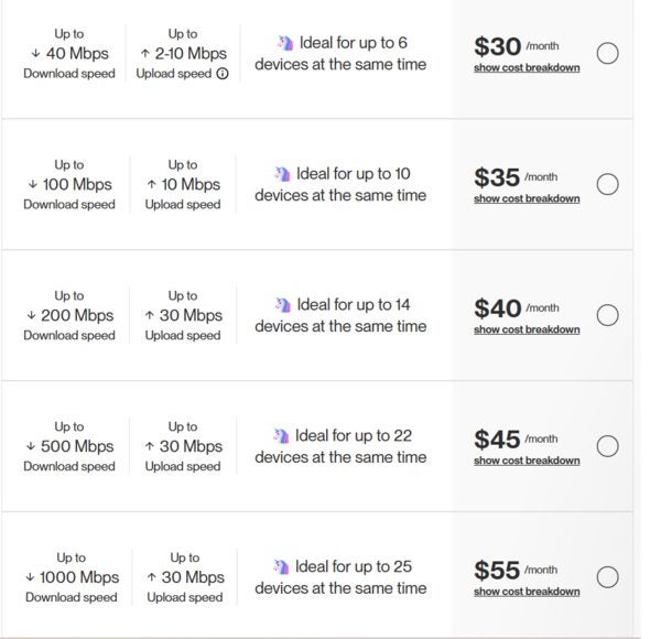 [Oxio] Home internet subscriptions - prices dropped by 26% - YMMV ...