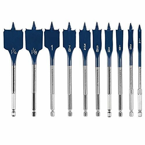 [Amazon.ca] BOSCH DSB5010 Daredevil 10-Piece Standard Spade Bit Set ...