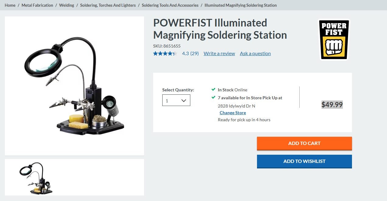 [Princess Auto] Soldering Station CAD 12.51 - RedFlagDeals.com Forums