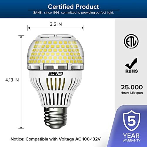 [Amazon.ca] [Black Friday] SANSI 150W Equivalent LED Light Bulb ...