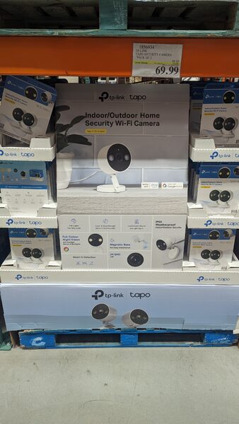 [Costco] TP-Link Tapo C120 Indoor/Outdoor Wi-Fi Home Security Camera 2 ...