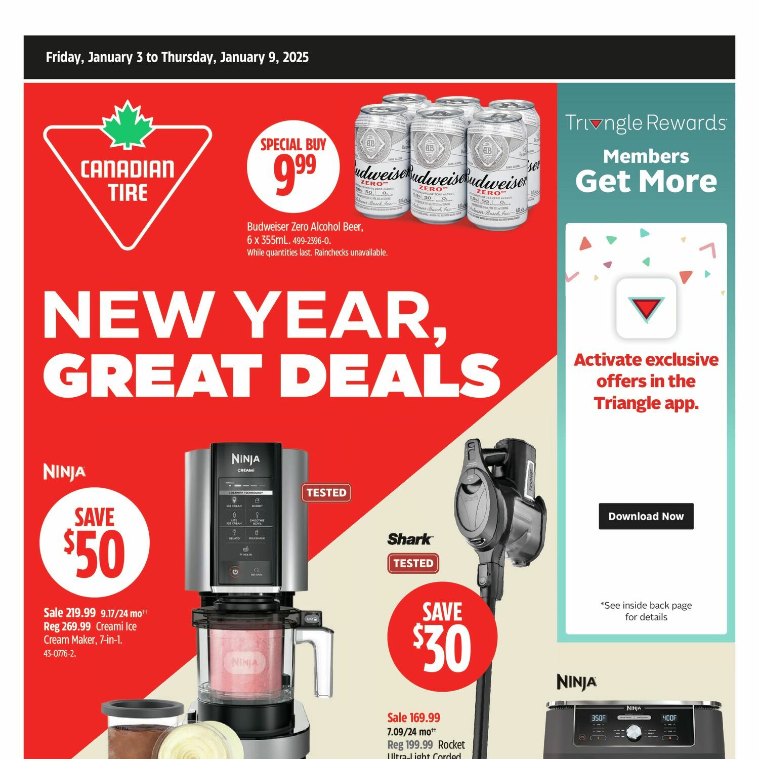 Canadian Tire Weekly Flyer - Weekly Deals - New Year, Great Deals (ON ...