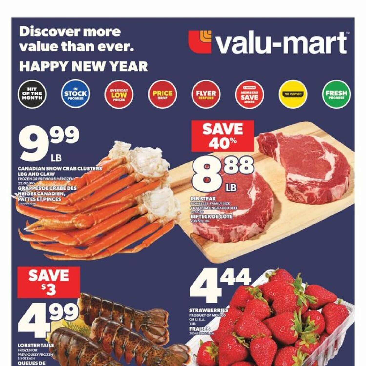 Valu-Mart Weekly Flyer - Weekly Savings - Dec 26 – Jan 1 - RedFlagDeals.com