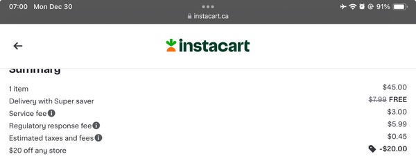 [Instacart] 15% off Instacart E-Certificate Gift Card of $100+ (up to ...