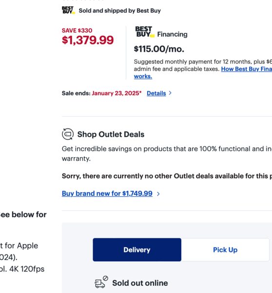 [Best Buy] Open Box - Apple iPhone 16 Pro Max 256GB - $1,379.99+tax ...