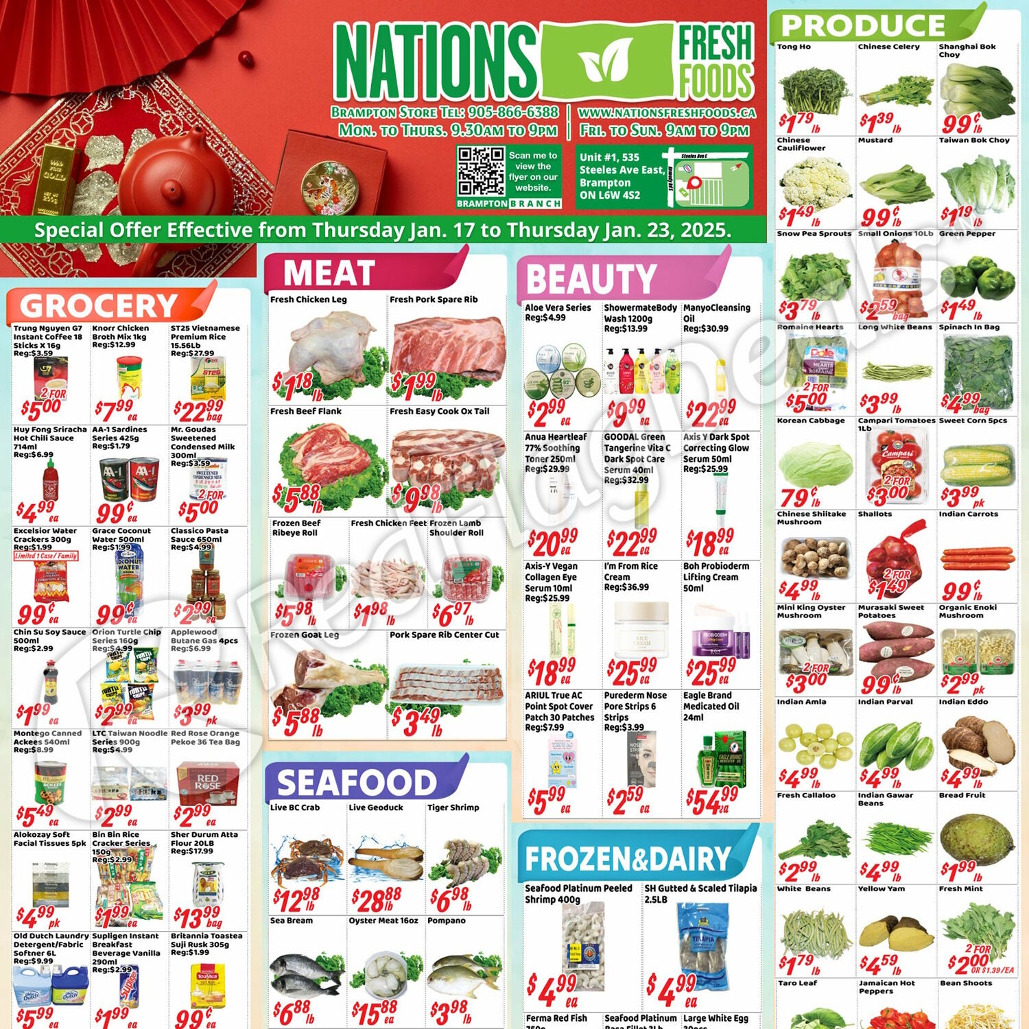 Nations Fresh Foods Weekly Flyer - Weekly Specials - Jan 17 – 23 ...