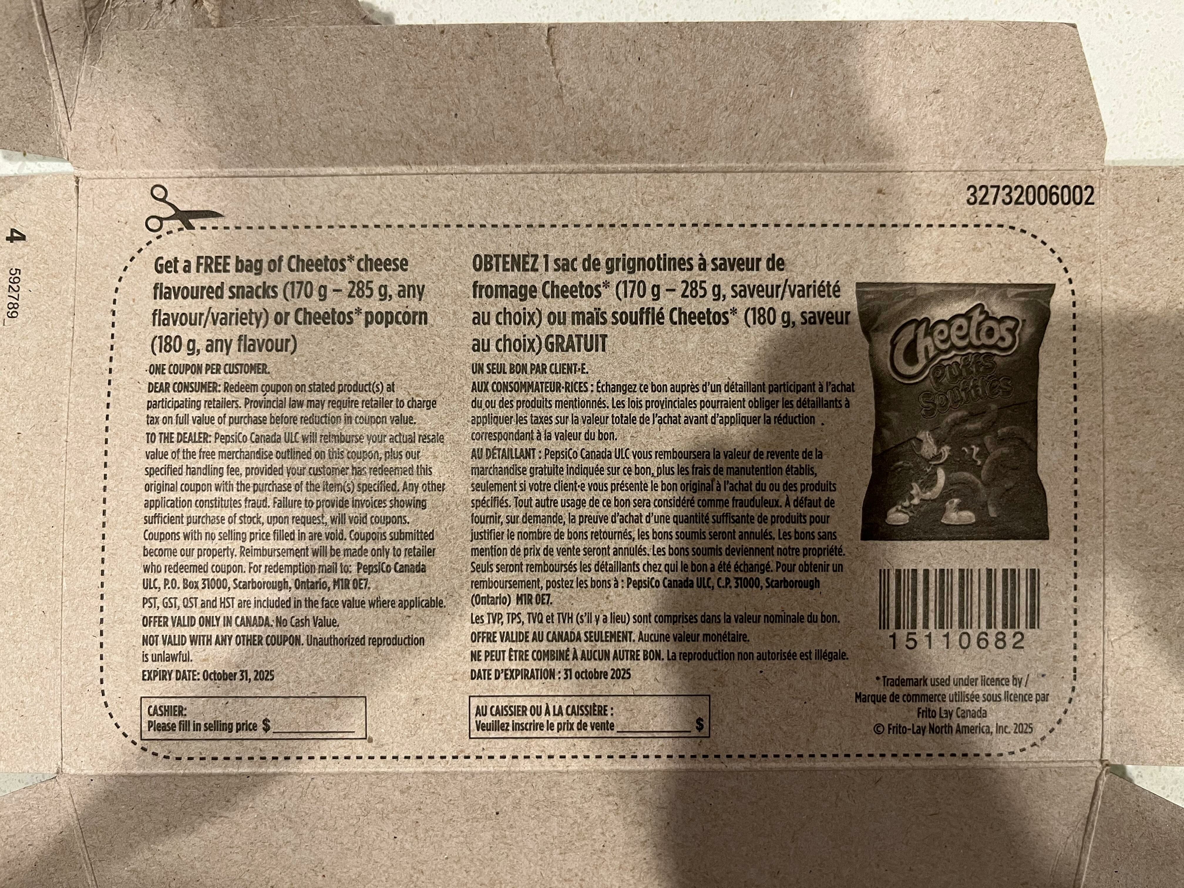 [Walmart] Buy 4 boxes of Cheetos Macaroni & Cheese for $5 + Get a ...