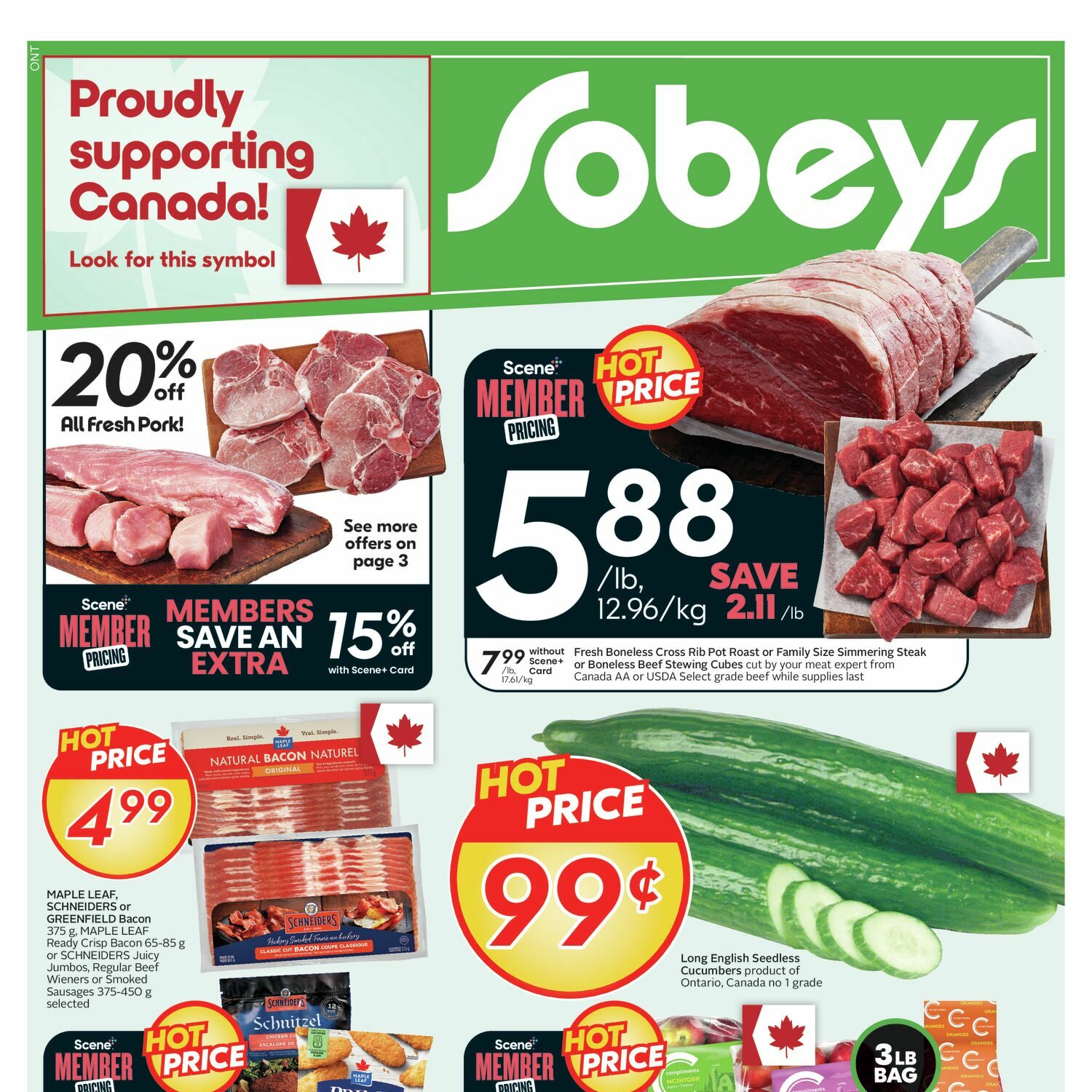 Sobeys Weekly Flyer - Weekly Savings (ON) - Feb 27 – Mar 5 ...