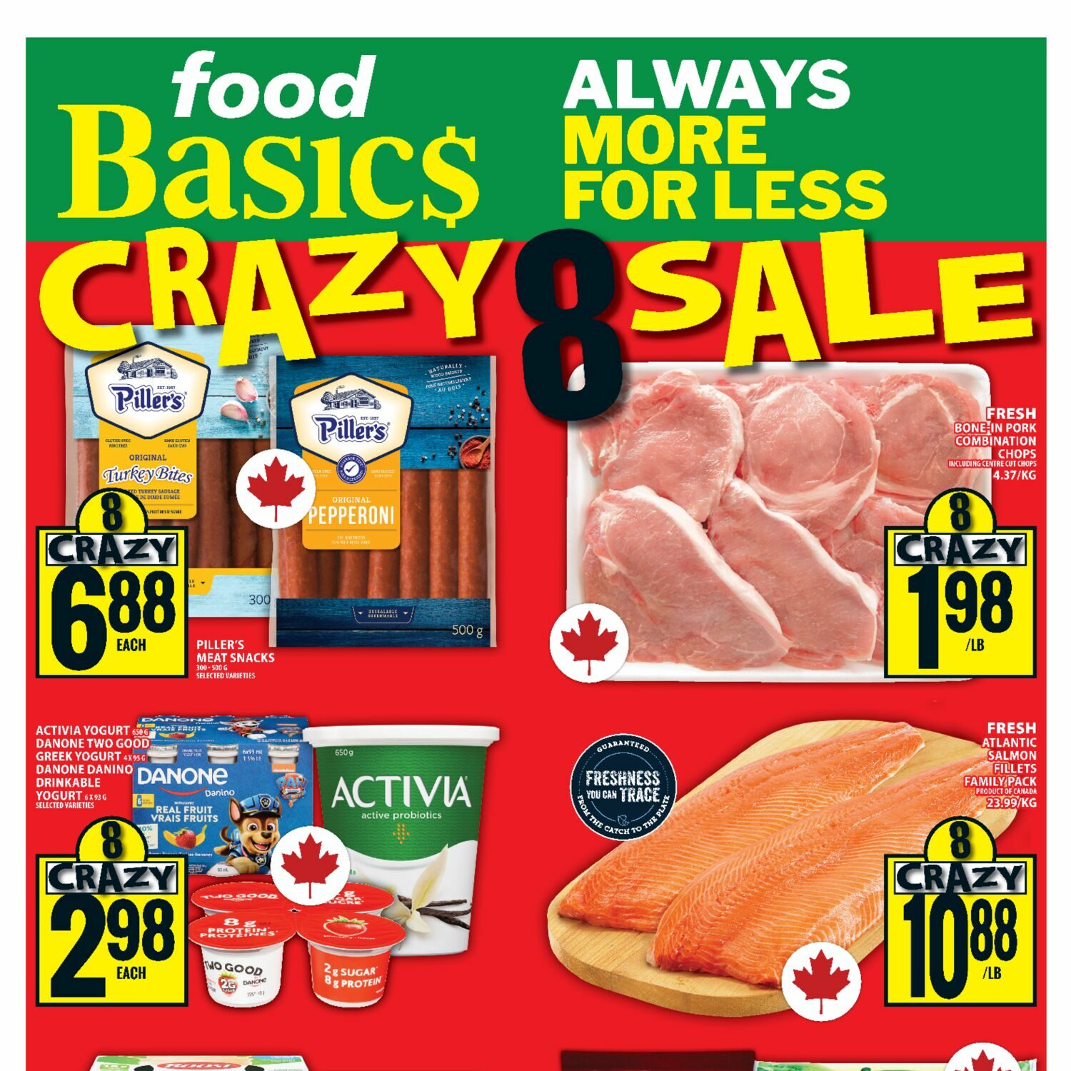 Foodbasics Weekly Flyer - Weekly Savings - Crazy 8 Sale (Toronto/GTA ...