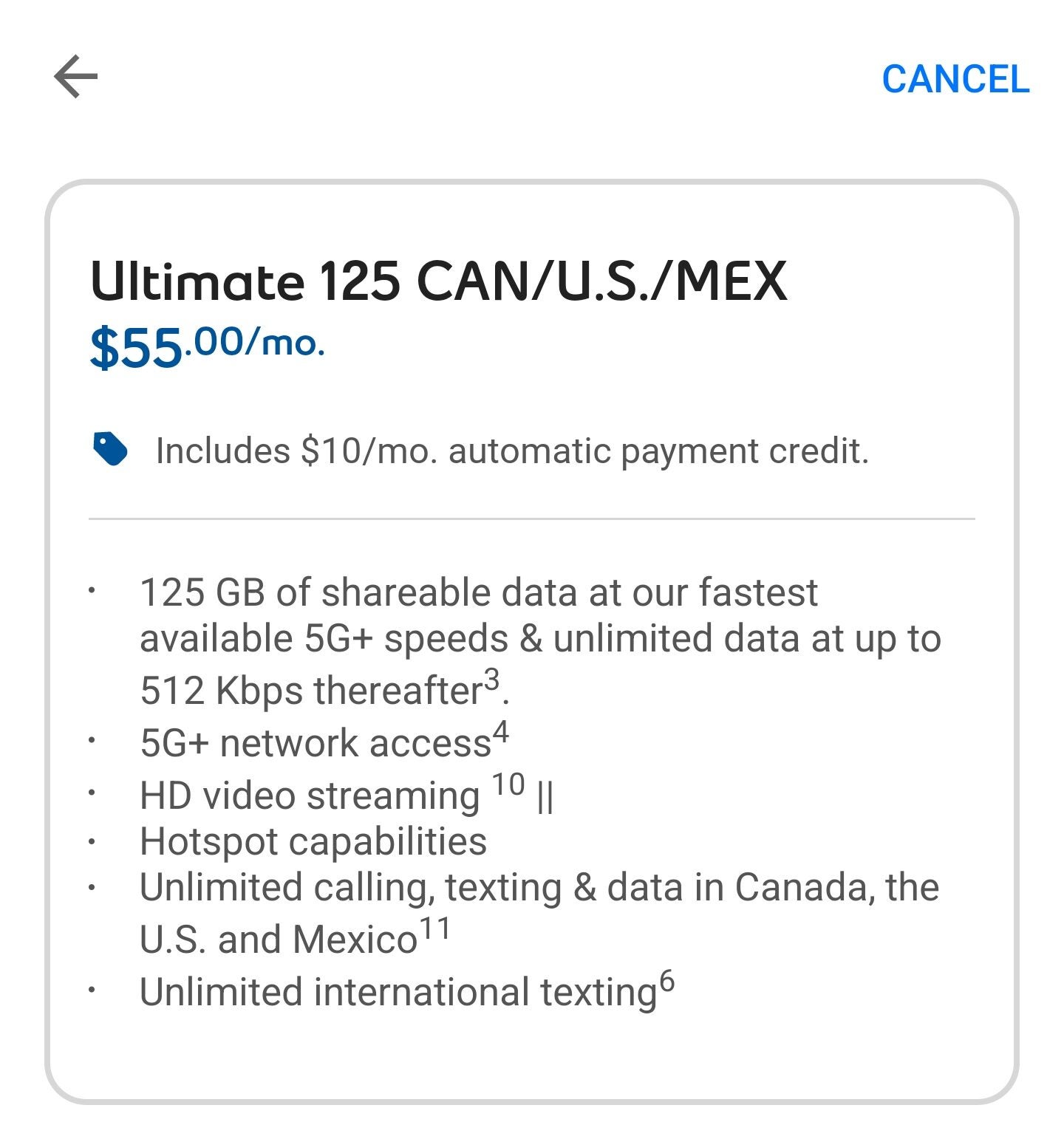 [Bell] $39 100GB 5G+ with Crave - $55 200GB 5G+ Can/US/Mex with Crave for Existing Internet ...