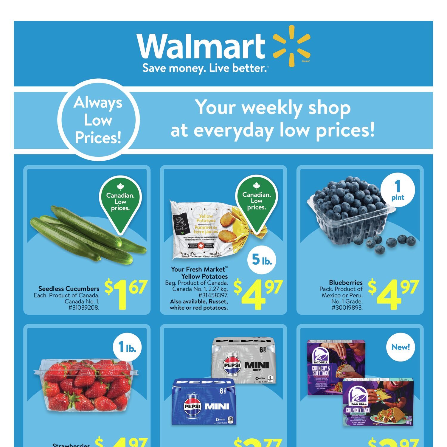 Walmart Weekly Flyer - Weekly Savings (NB) - Mar 27 – Apr 2 ...