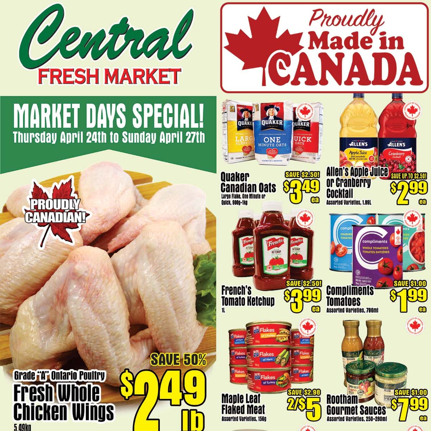 Central Fresh Market Weekly Flyer - Weekly Specials - Apr 24 – May 1 ...