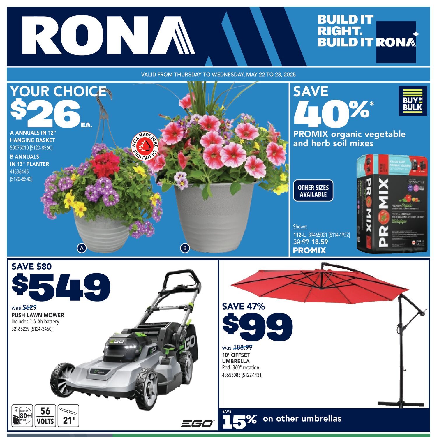 Rona Weekly Flyer - Weekly Deals (West) - May 22 – 28 - RedFlagDeals.com