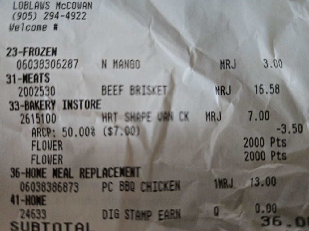 [Loblaws] $3.50 for Heart Shaped Cake + 2k-4k points! (YMMV ...