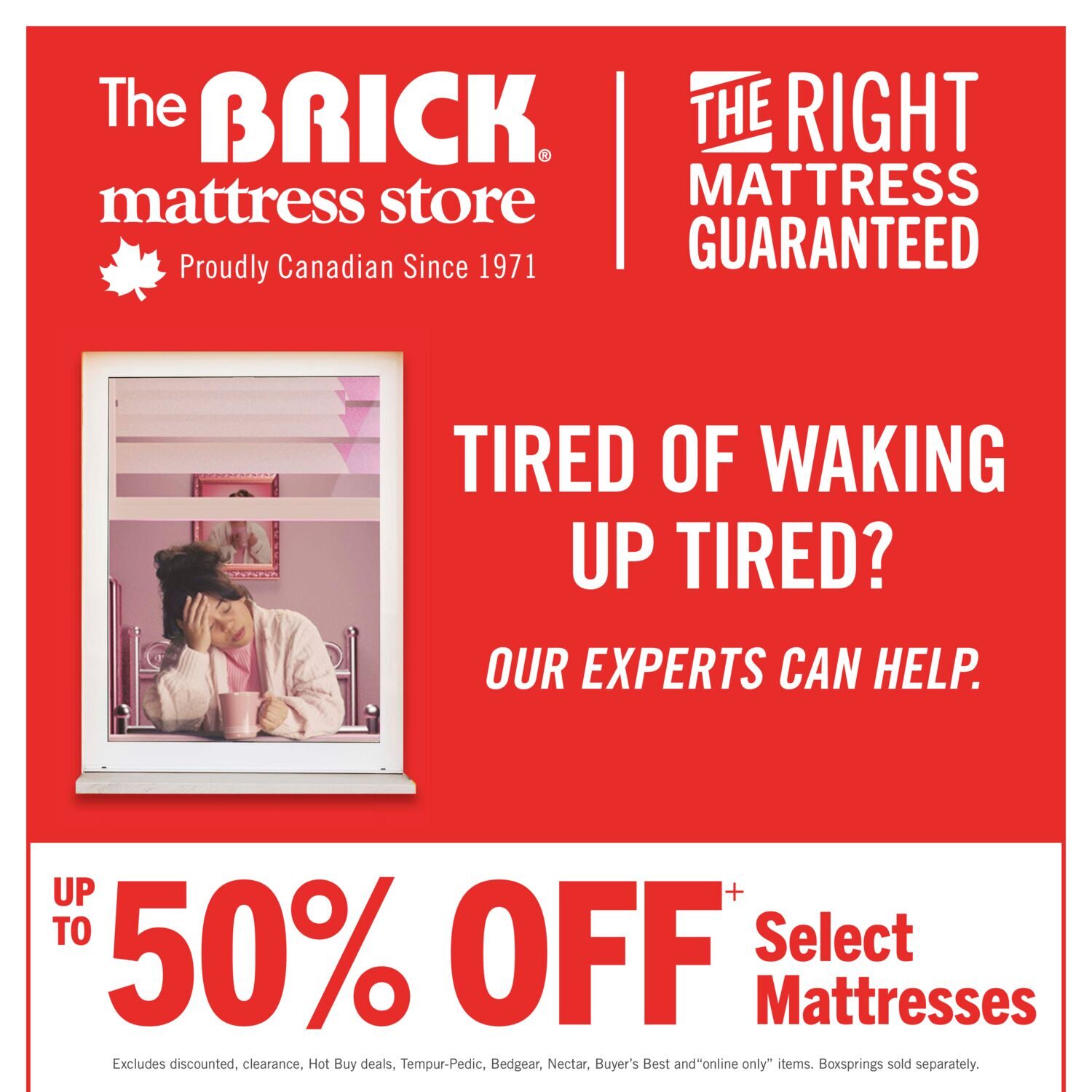 The Brick Weekly Flyer - Mattress Store - The Right Mattress Guaranteed ...
