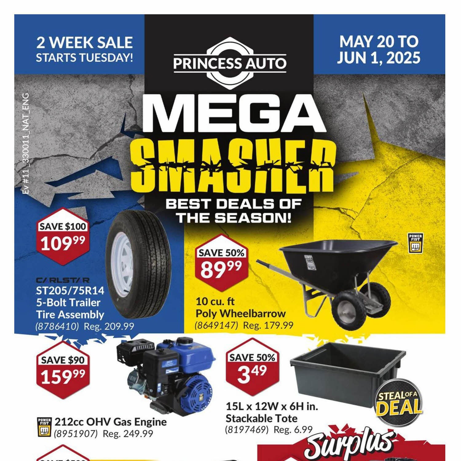 Princess Auto Weekly Flyer - 2 Week Sale - Mega Smasher - May 20 – Jun ...