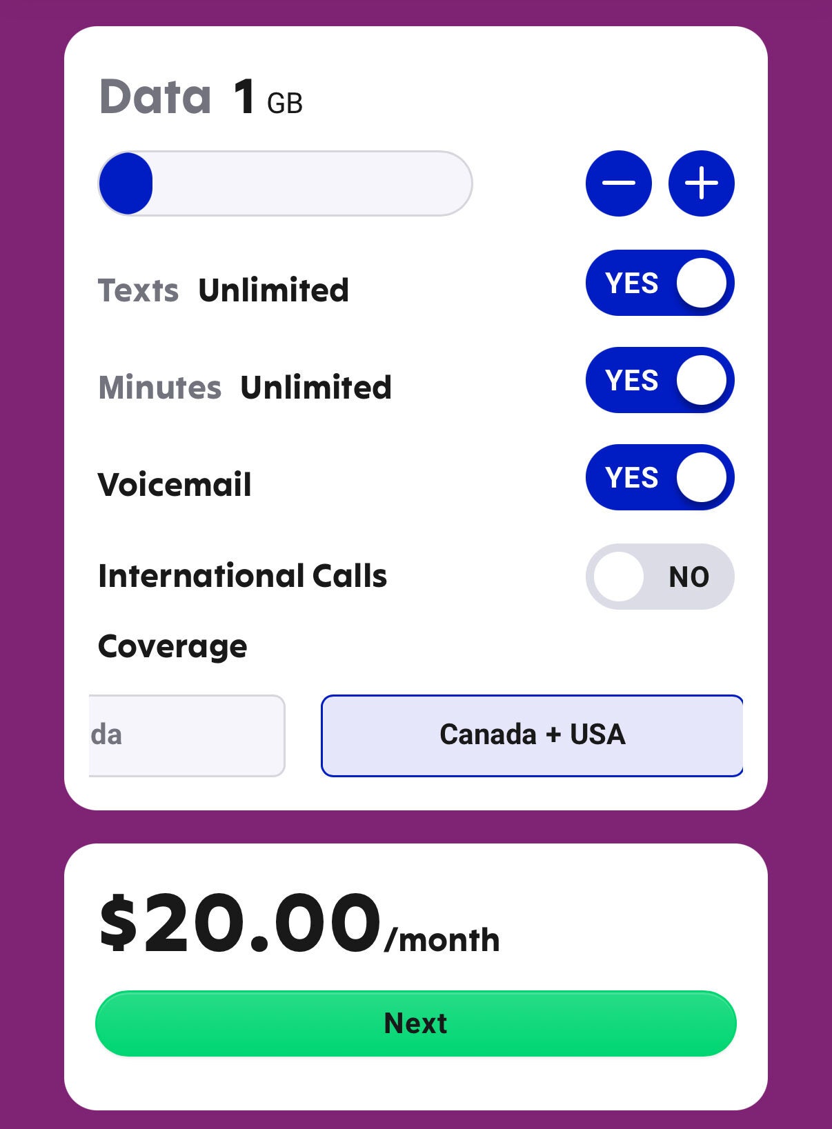 [Fizz] $20 Unlimited Talk/Text 1GB Can/US with Rollover Data ...