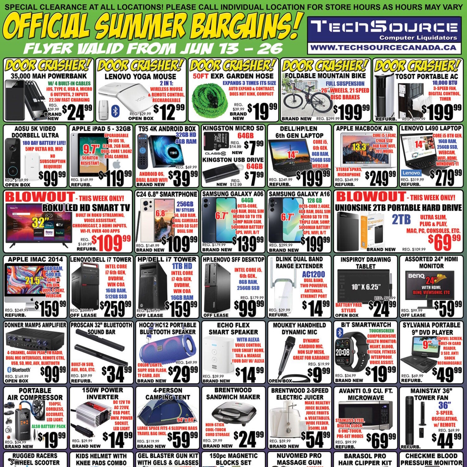 Tech Source Weekly Flyer - Official Summer Savings - Jun 13 – 26 ...